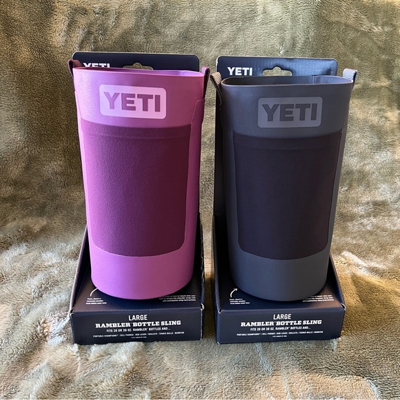 Yeti | Kitchen | Nwt Large Yeti Rambler Bottle Sling In Charcoal Or ...